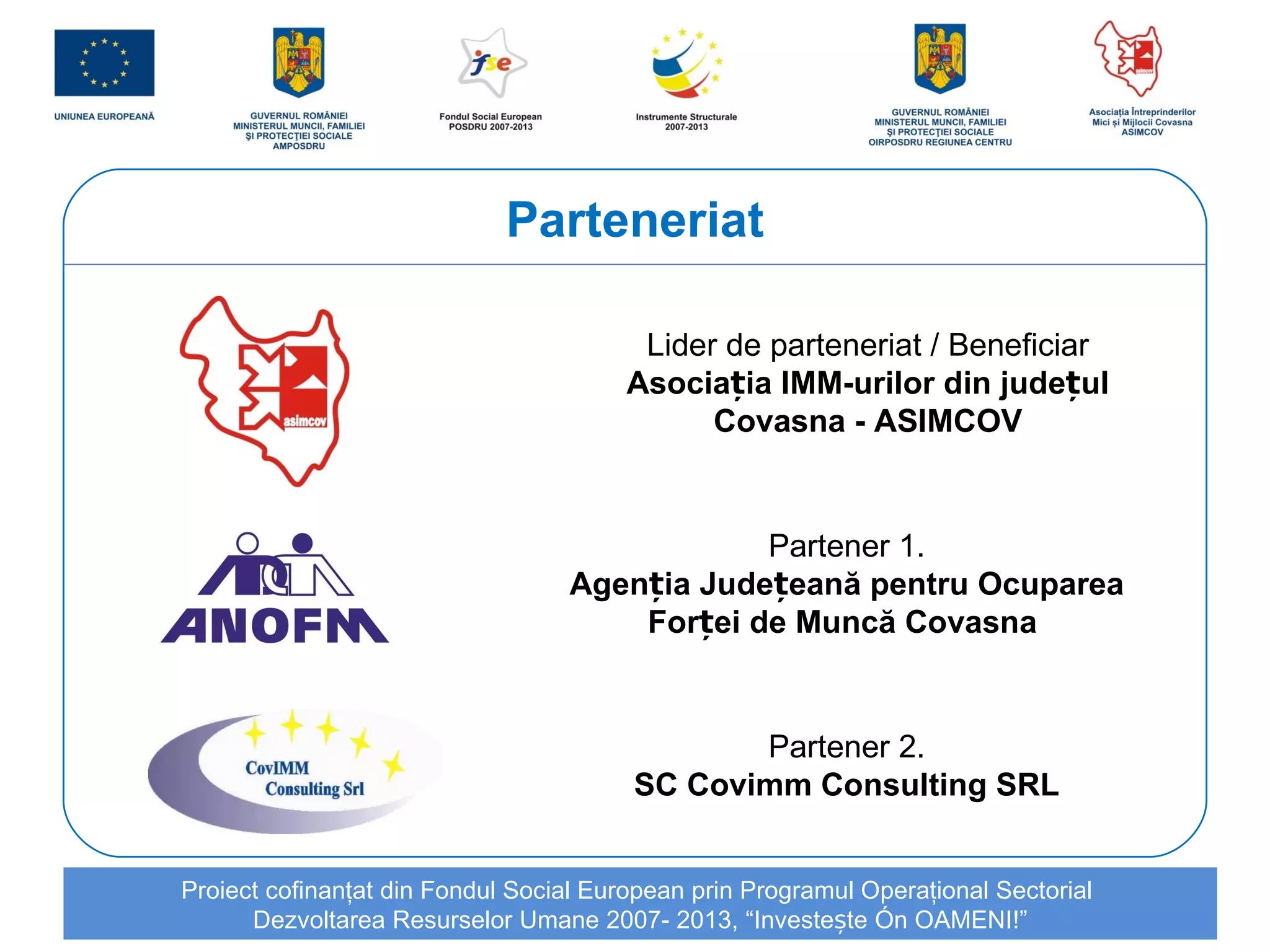 Prezentarea proiectului | PPT