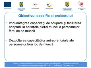 Prezentarea proiectului | PPT
