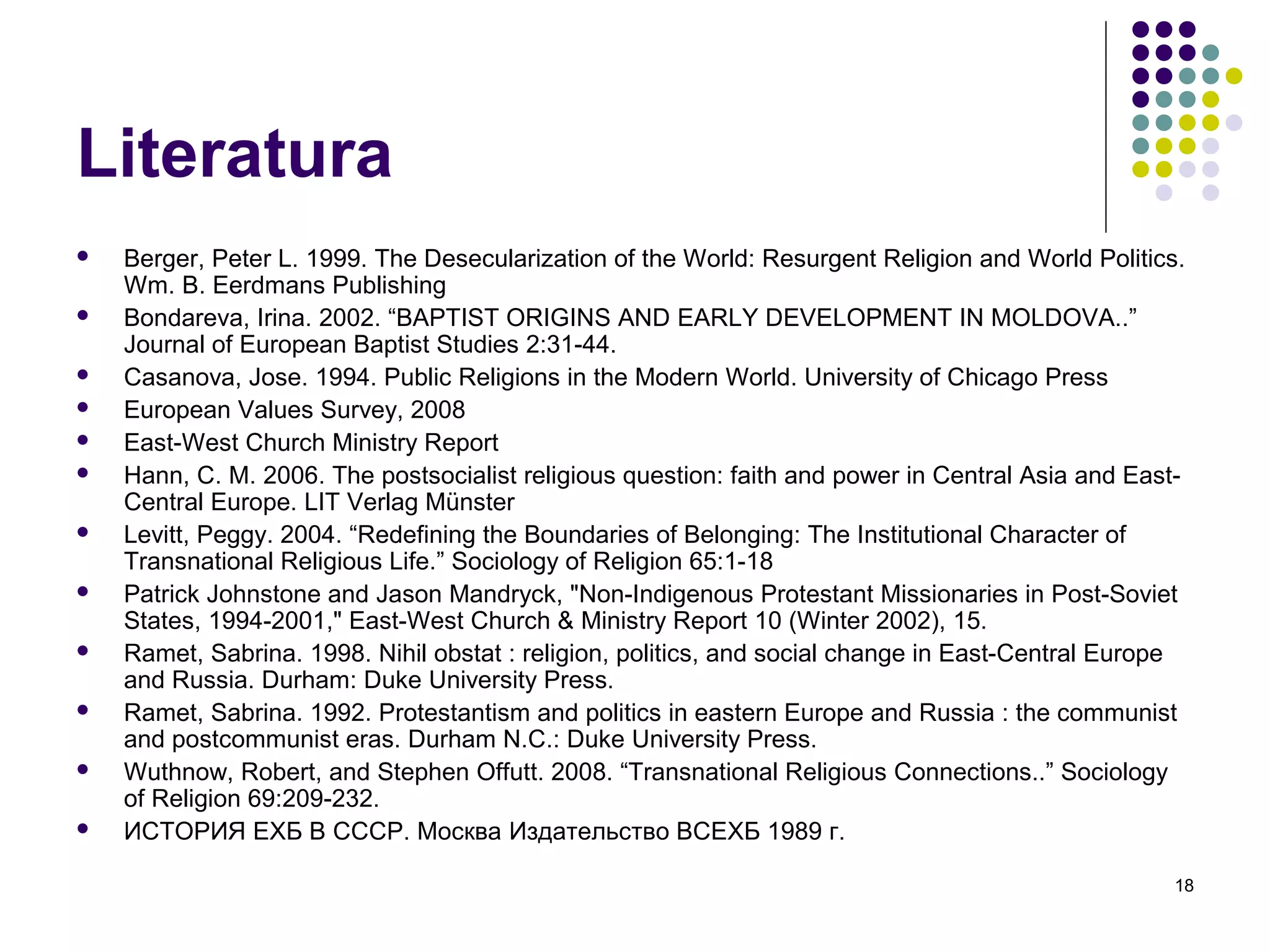 Prezentare baptisti vitalie | PPT