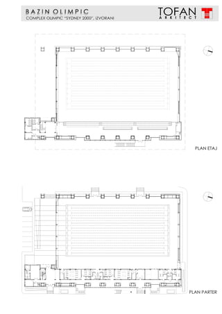 Olympic Swimming Pool - architect Bogdan Tofan | PDF
