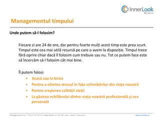 Prezentare calendar open 2012 InnerLook | PPTX