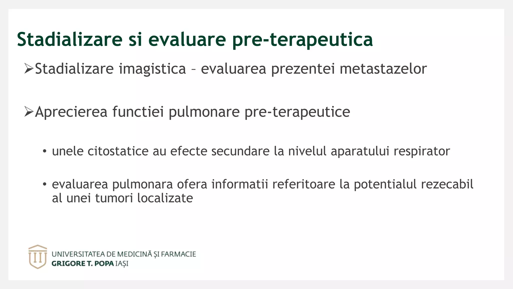 Prezentare cancer bronhopulmonar andrei luca | PPTX