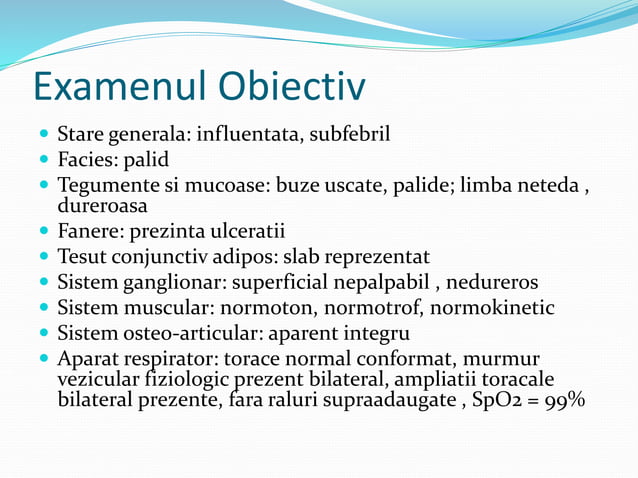 Prezentare caz - Sindrom de Malabsorbtie.pptx