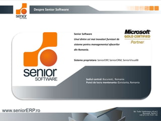 Senior Software Constanta | PPSX