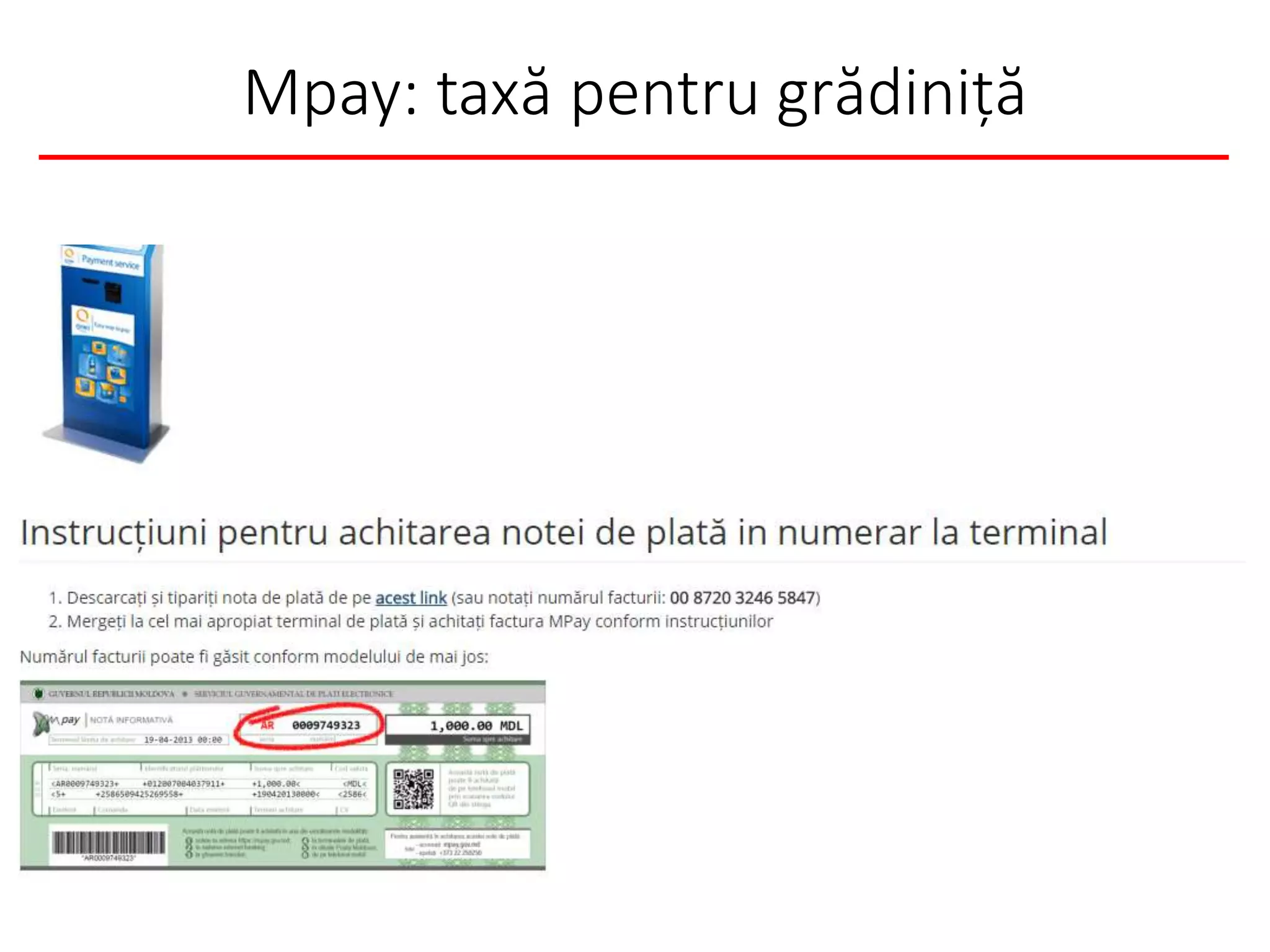 Prezentarea lui Dan Perciun | PPTX