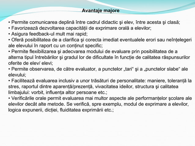 Evaluarea procesului instructiv- educativ | PPT