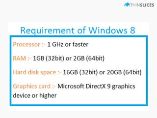 Windows 8 Presentation for Mobile 101 - Thinslices | PPT