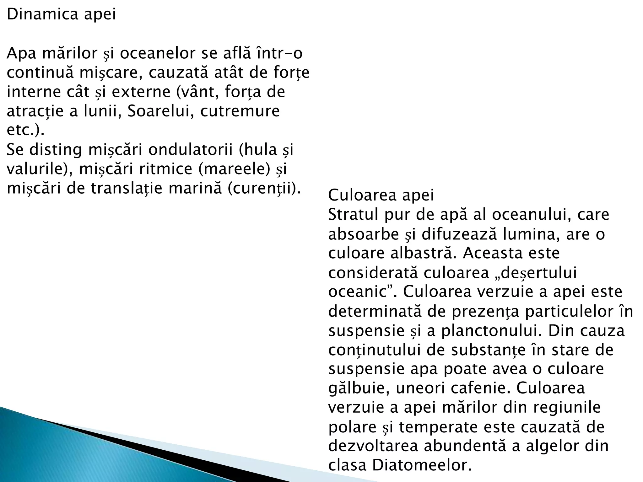 Mari si oceane | PPTX