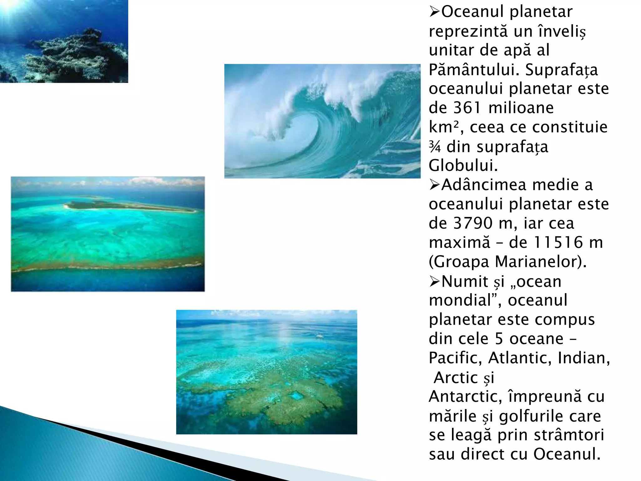 Mari si oceane | PPTX