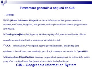Prezentare GIS | PPT