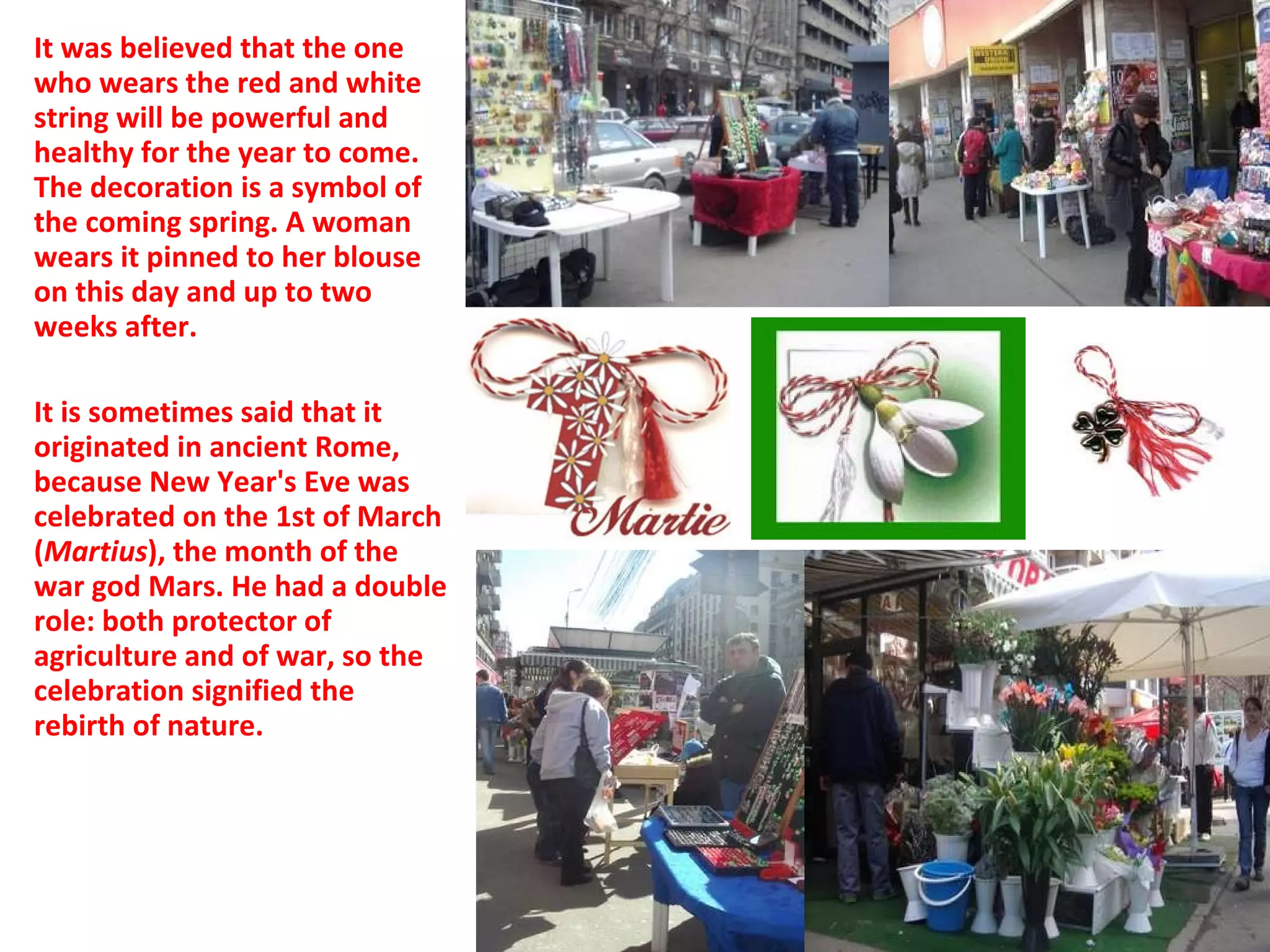 Prezentare Martisor Eng | PPT