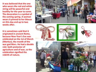 Prezentare Martisor Eng | PPT