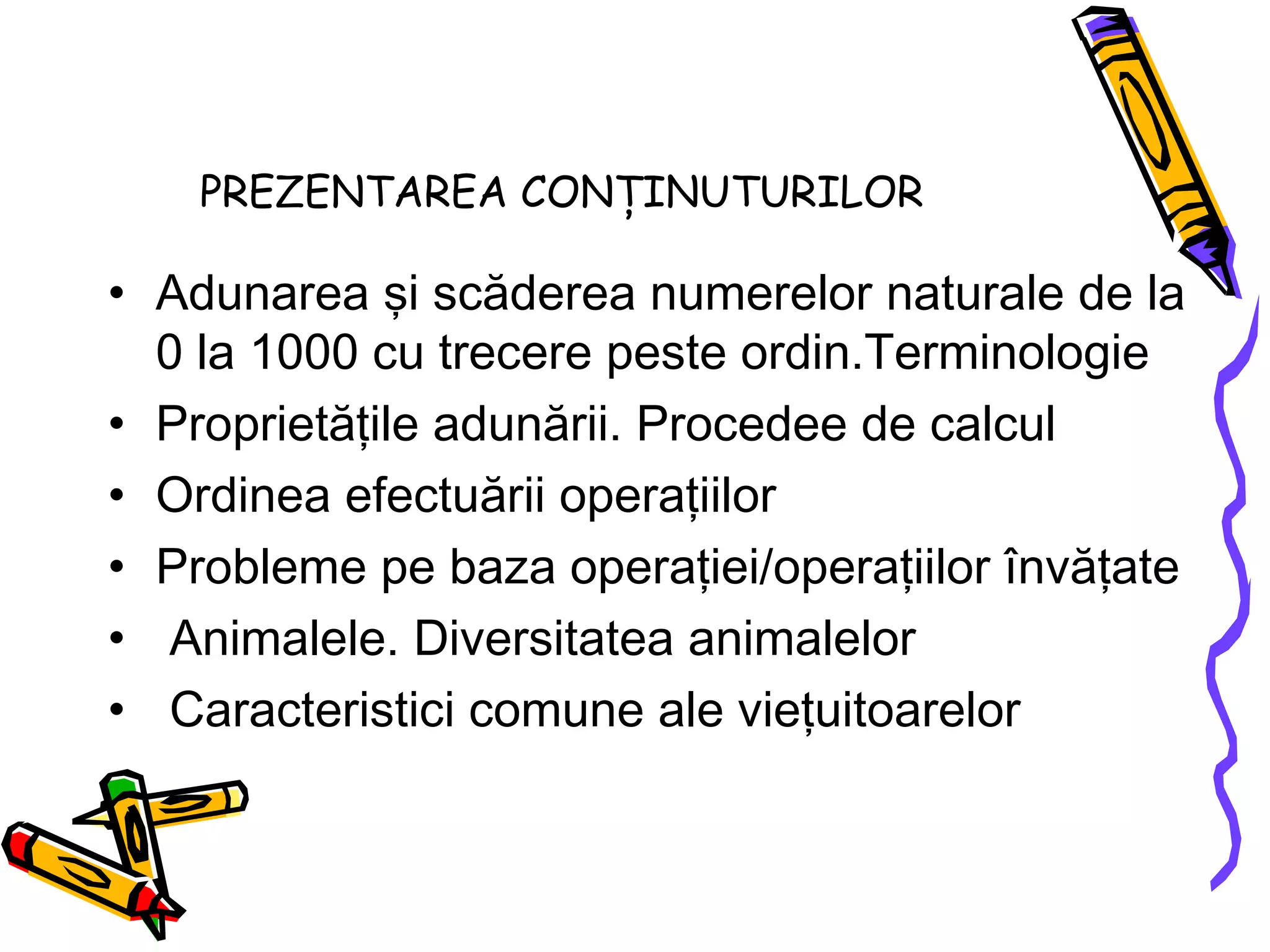 Prezentare matematică | PPT