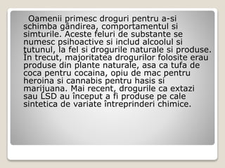 NU DROGURILOR | PPTX