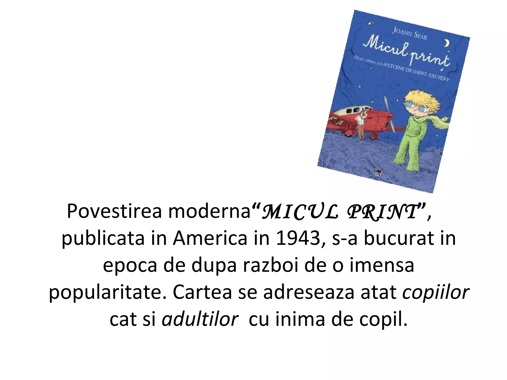 Prezentare micul print | PPT