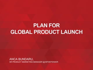 Plan for global product launch | PDF