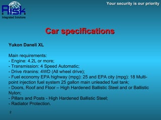 Car Vip Protection presentation | PPT