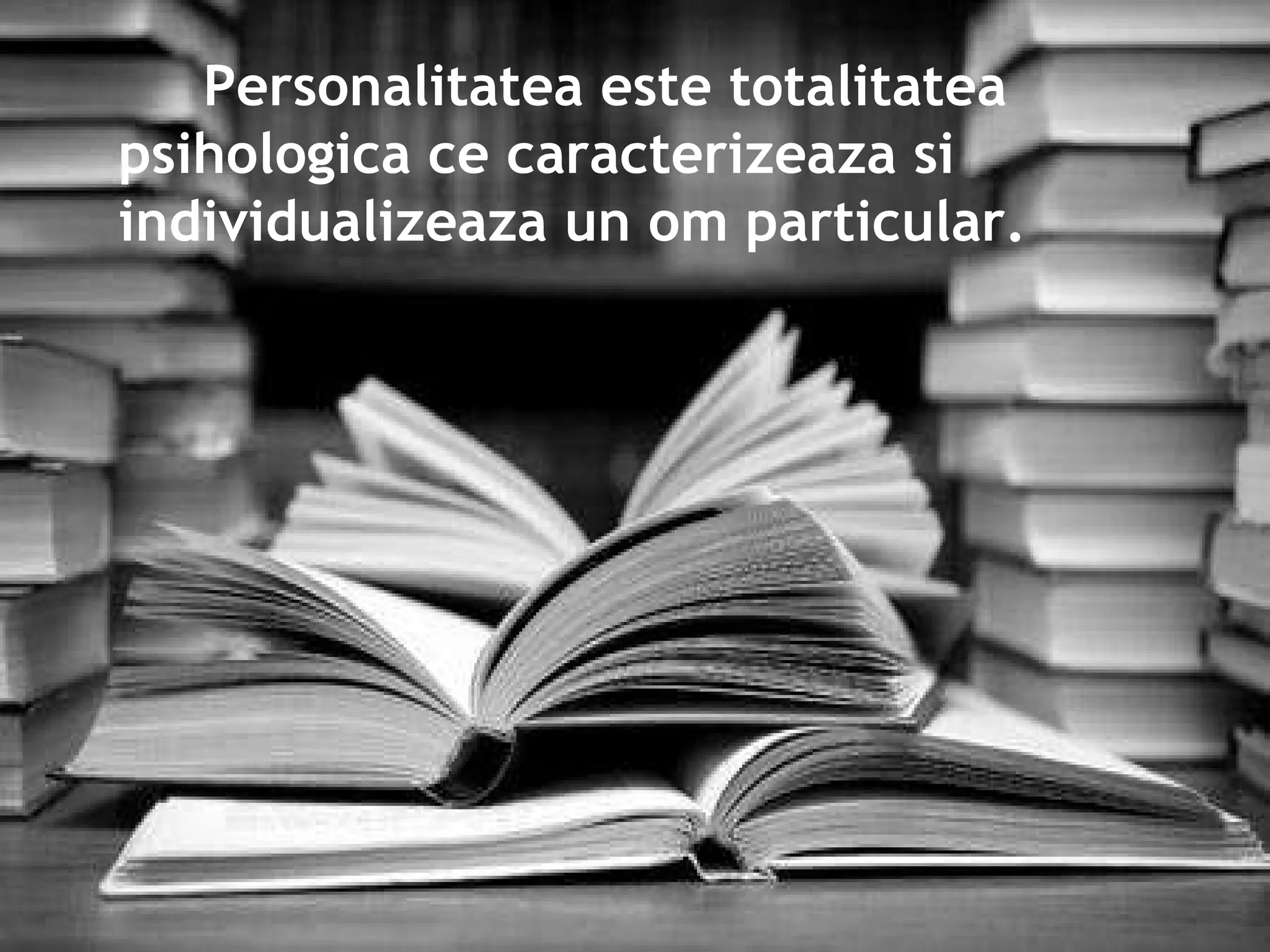 Prezentare personalitatea | PPT