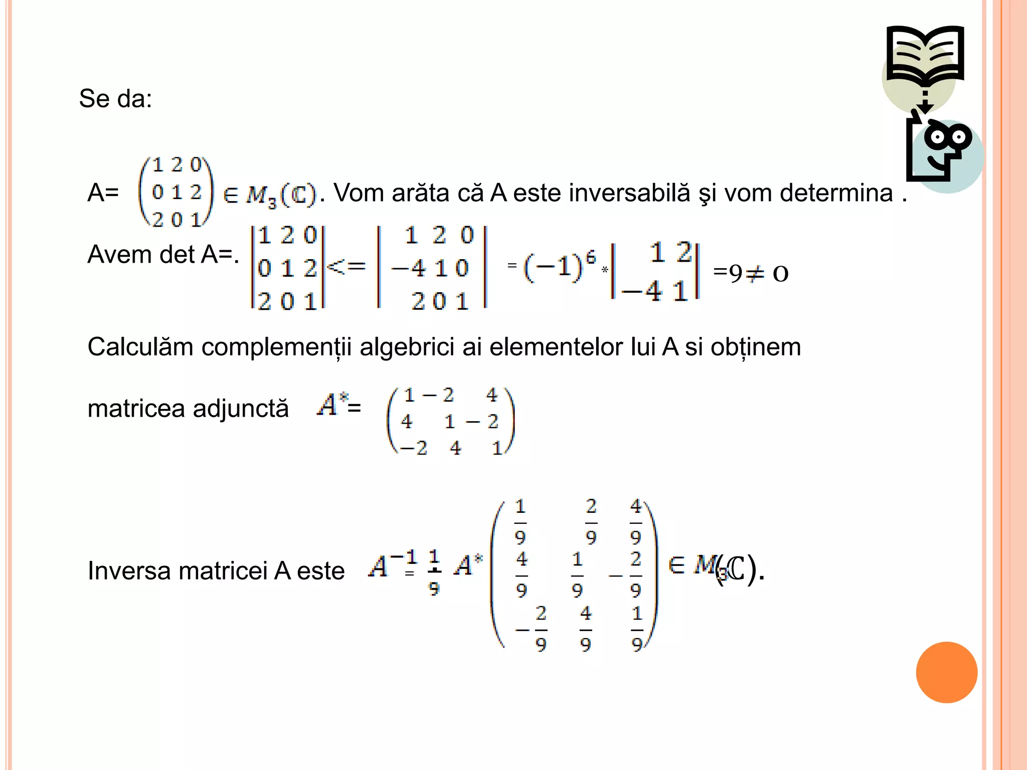 Prezentare ppt matrice | PPTX
