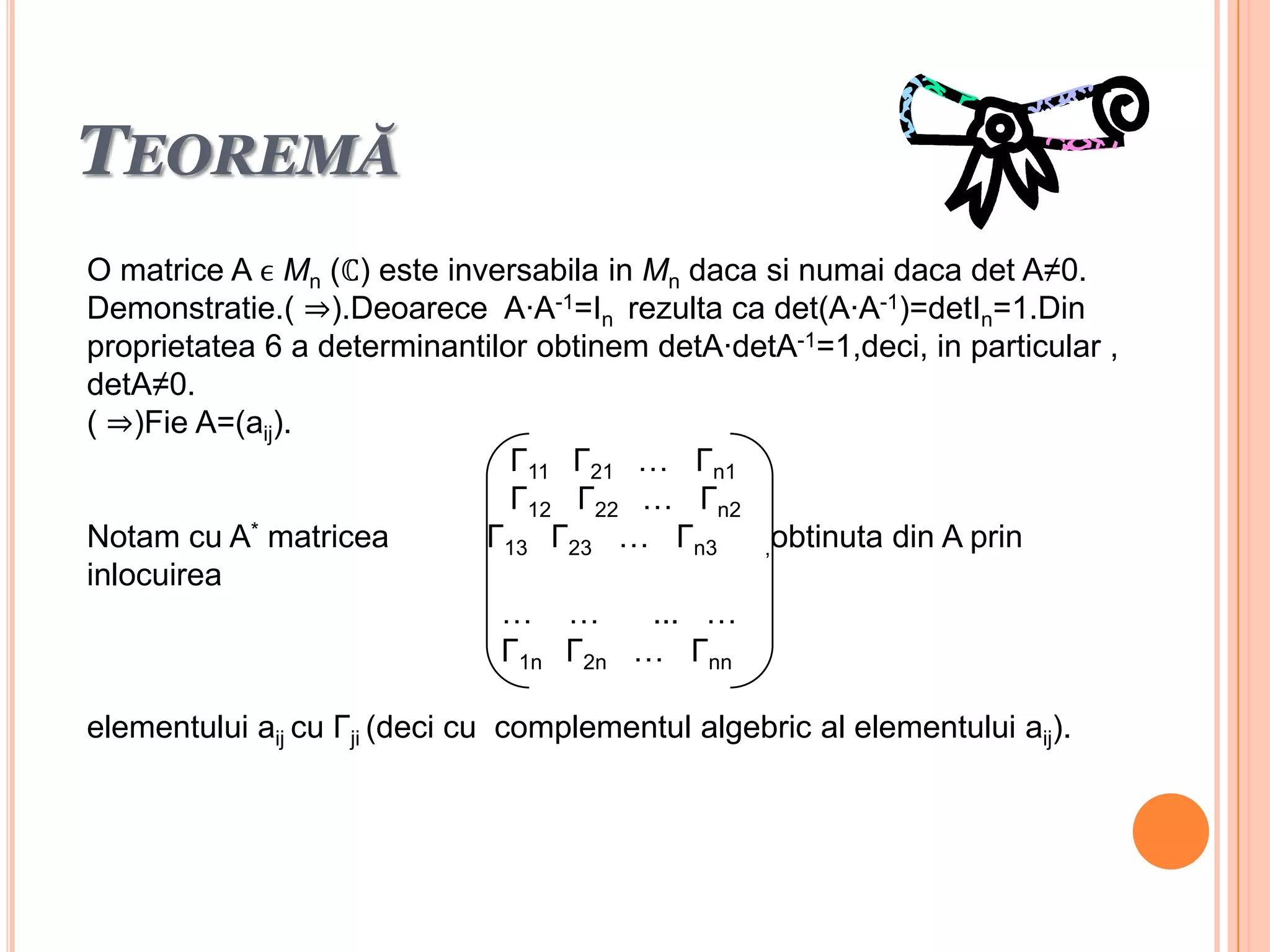Prezentare ppt matrice | PPTX