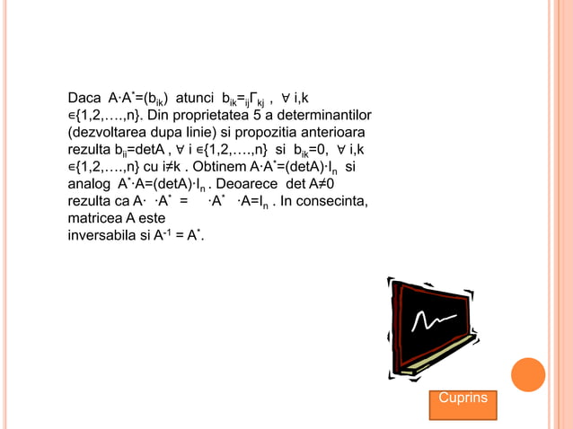 Prezentare ppt matrice | PPTX