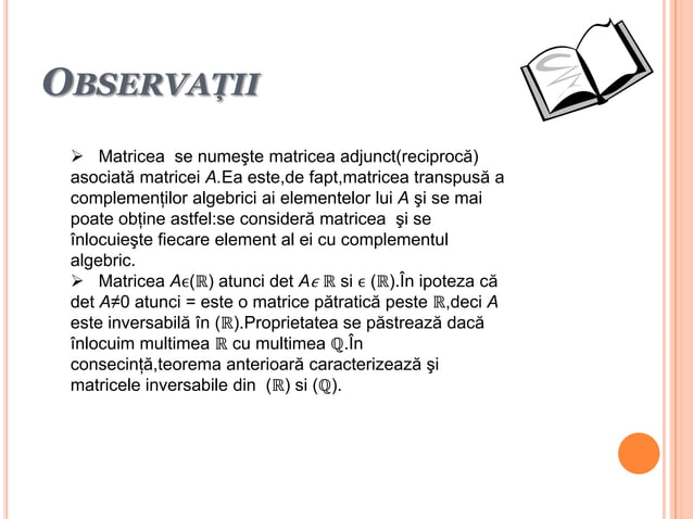 Prezentare ppt matrice | PPTX