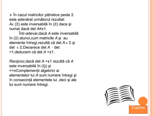 Prezentare ppt matrice | PPTX
