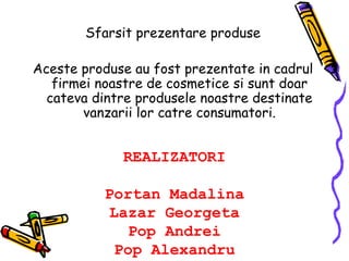Prezentare produse | PPT