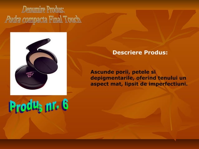 Prezentare produse | PPT