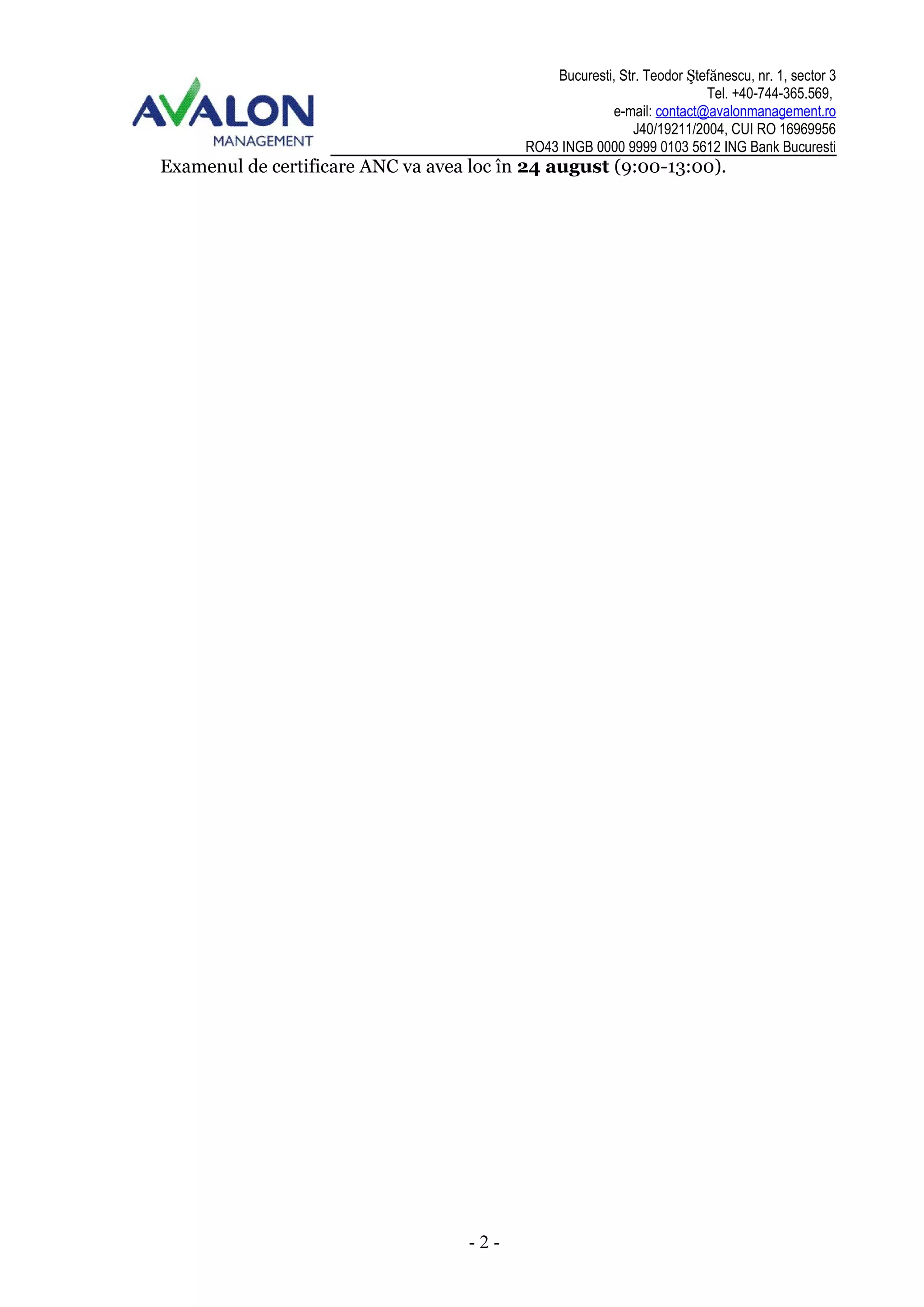 Prezentare program formator | DOC