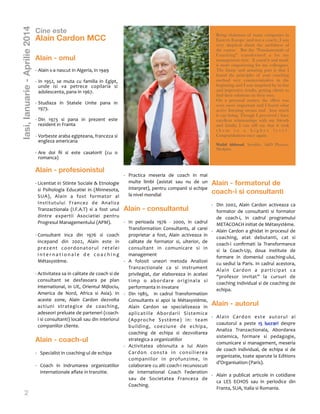 Prezentare program alain cardon iasi | PDF