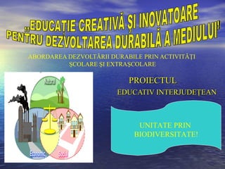 Proiect Bacau - 18 mai 2012 | PPT