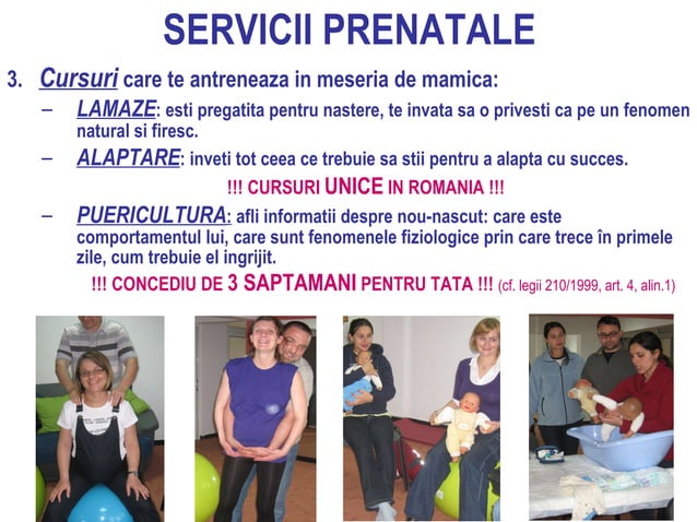 ProMAMA - Gimnastica si Masaj pentru Gravide, mamici si bebelusi, Lamaze, Alaptare, Puericultura ...