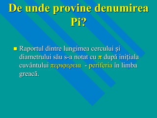 Prezentare Pi | PPTX