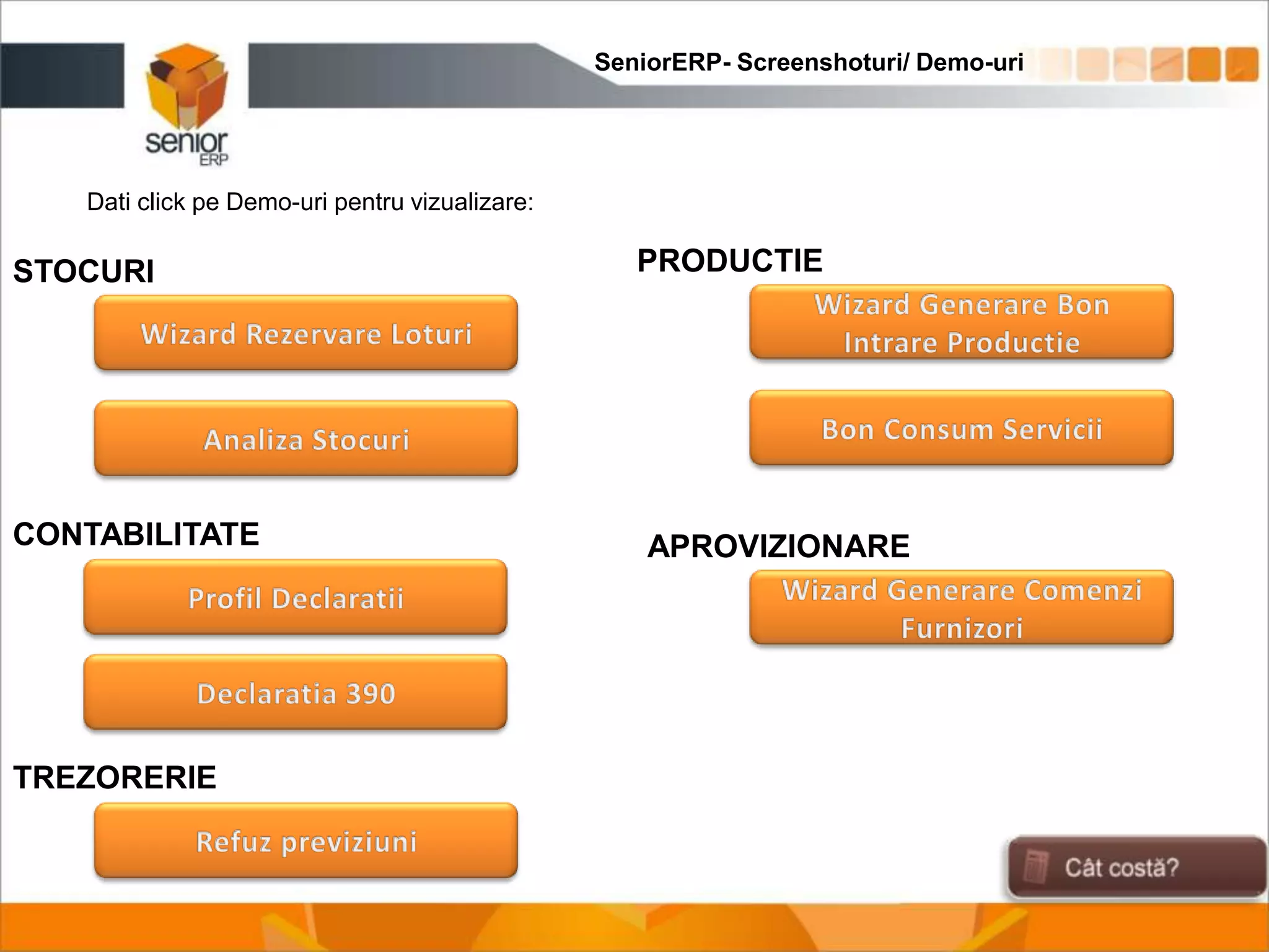 Prezentare Senior Erp | PPSX