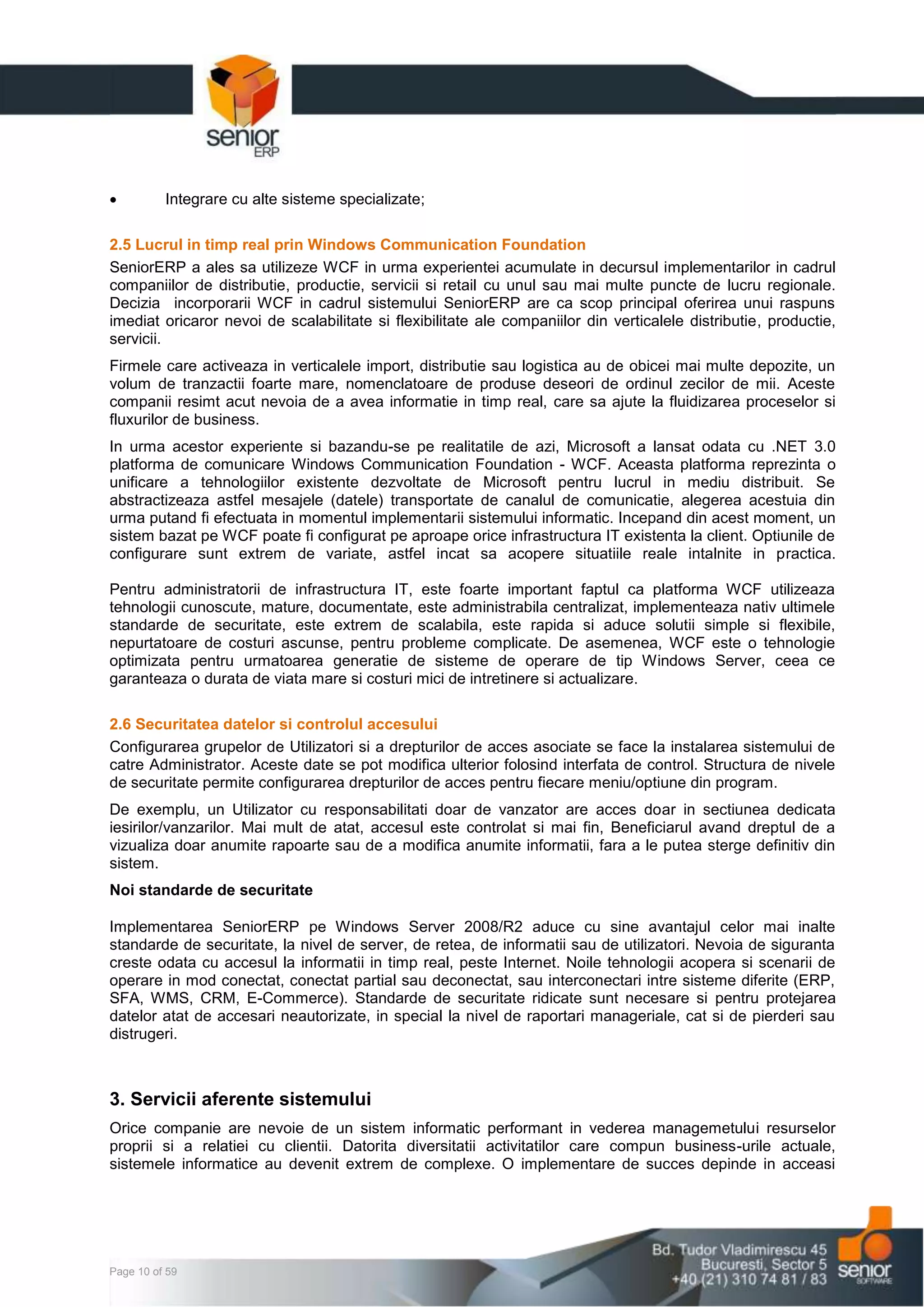 SeniorERP Presentation | PDF
