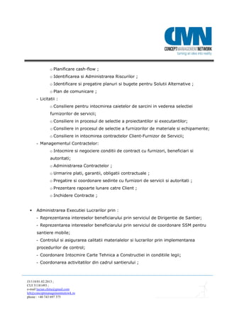 Prezentare servicii specifice proiecte regenerabile | PDF