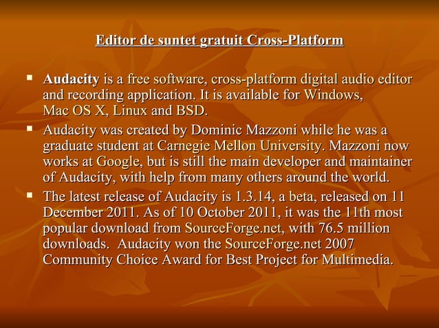 Prezentare simpla | PPT