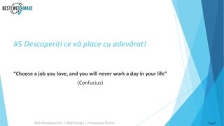 7 motive pentru a alege un job intr-o companie mica | PPT