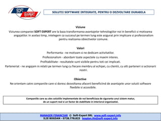 Prezentare Soft Expert | PPTX