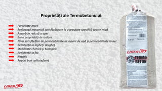 Prezentare Termobeton Lider Servicii | PDF