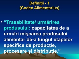 Prezentare Trasabilitate Miere 11.09.2009 Bucuresti | PPT
