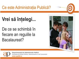 Ce este Administratia Publica? | PPTX