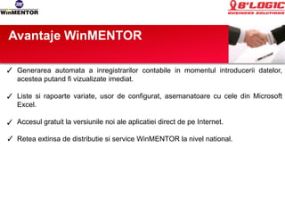 Prezentare WinMENTOR CECCAR | PPT