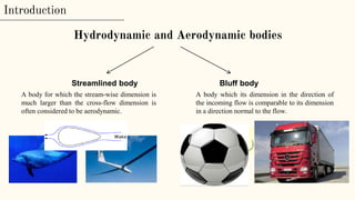 Flow characteristics past bluff body | PPTX