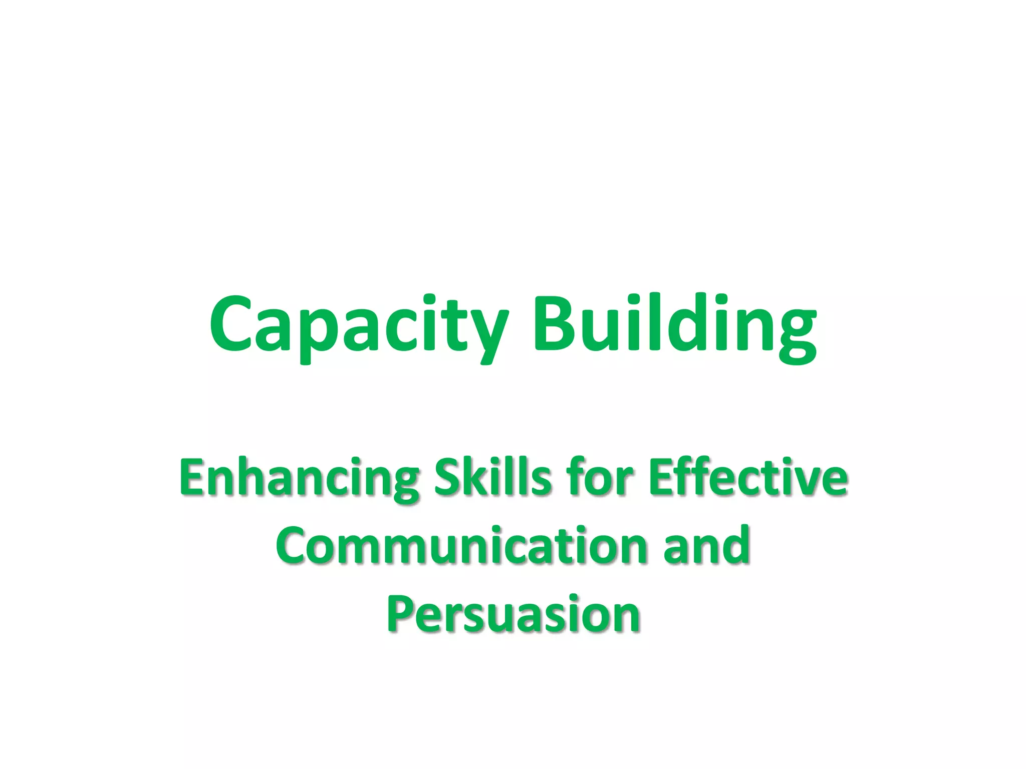 Skills for Effective Communication | PPTX