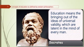 Nature and Scope of Education | PPTX
