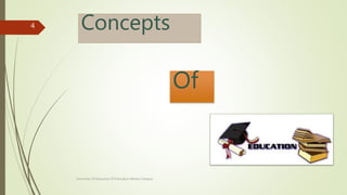 Nature and Scope of Education | PPTX