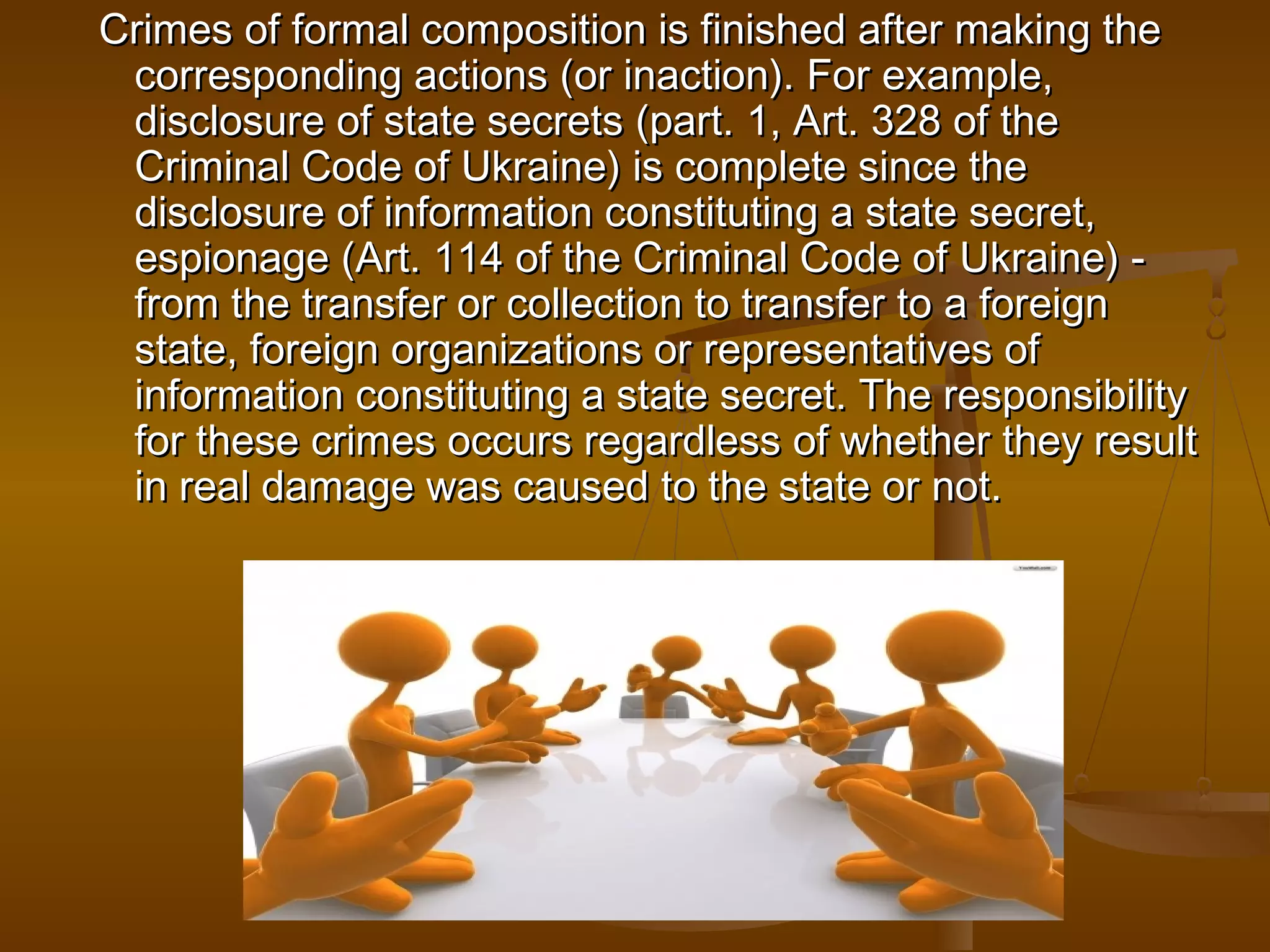 The concept, characterisitics and types of the crimes | PPT