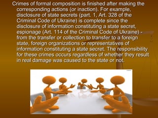 The concept, characterisitics and types of the crimes | PPT
